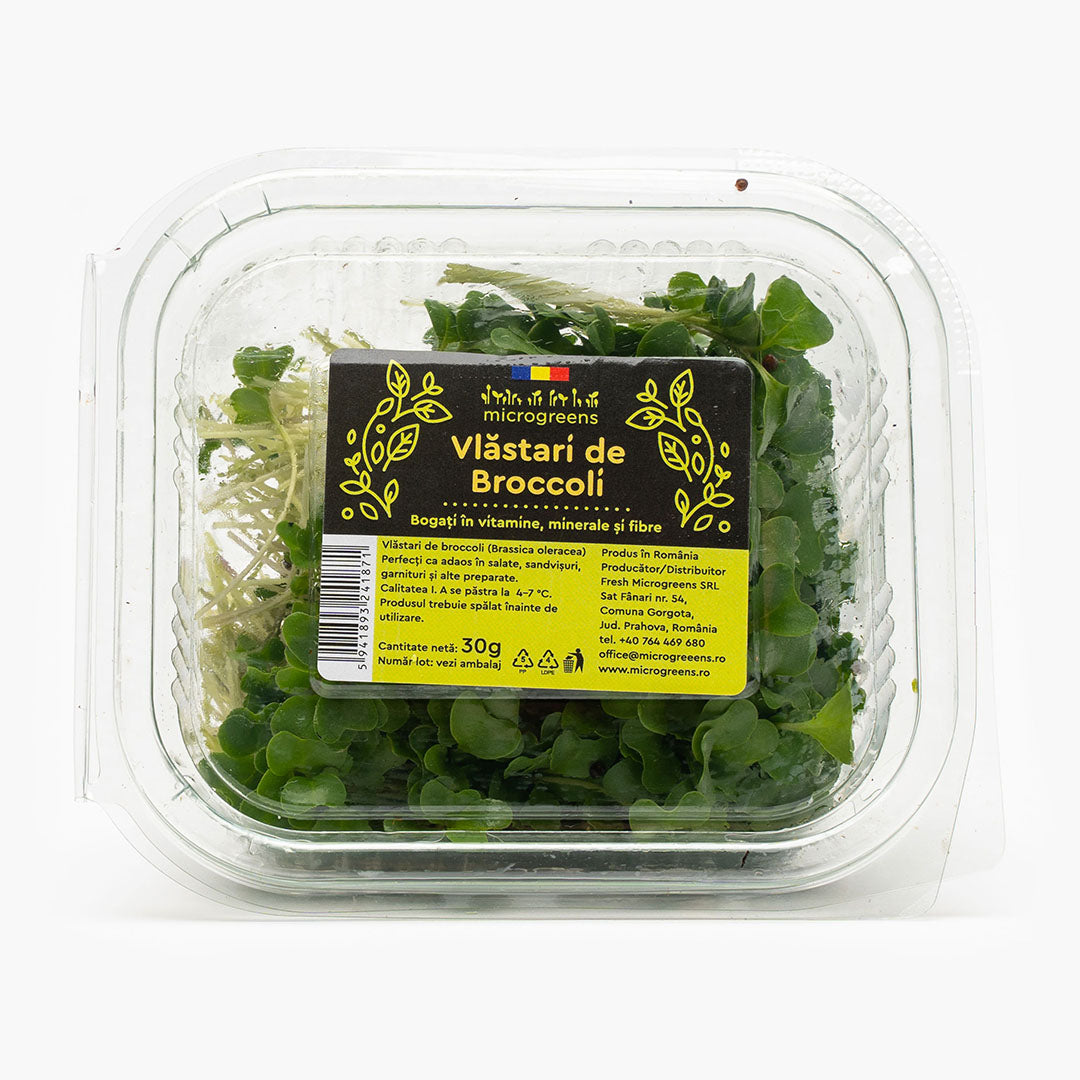 Vlăstari de Broccoli – Microgreens