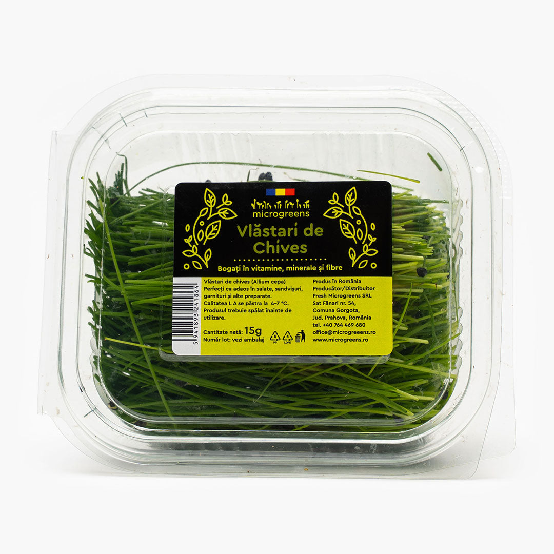Vlăstari de Chives – Microgreens
